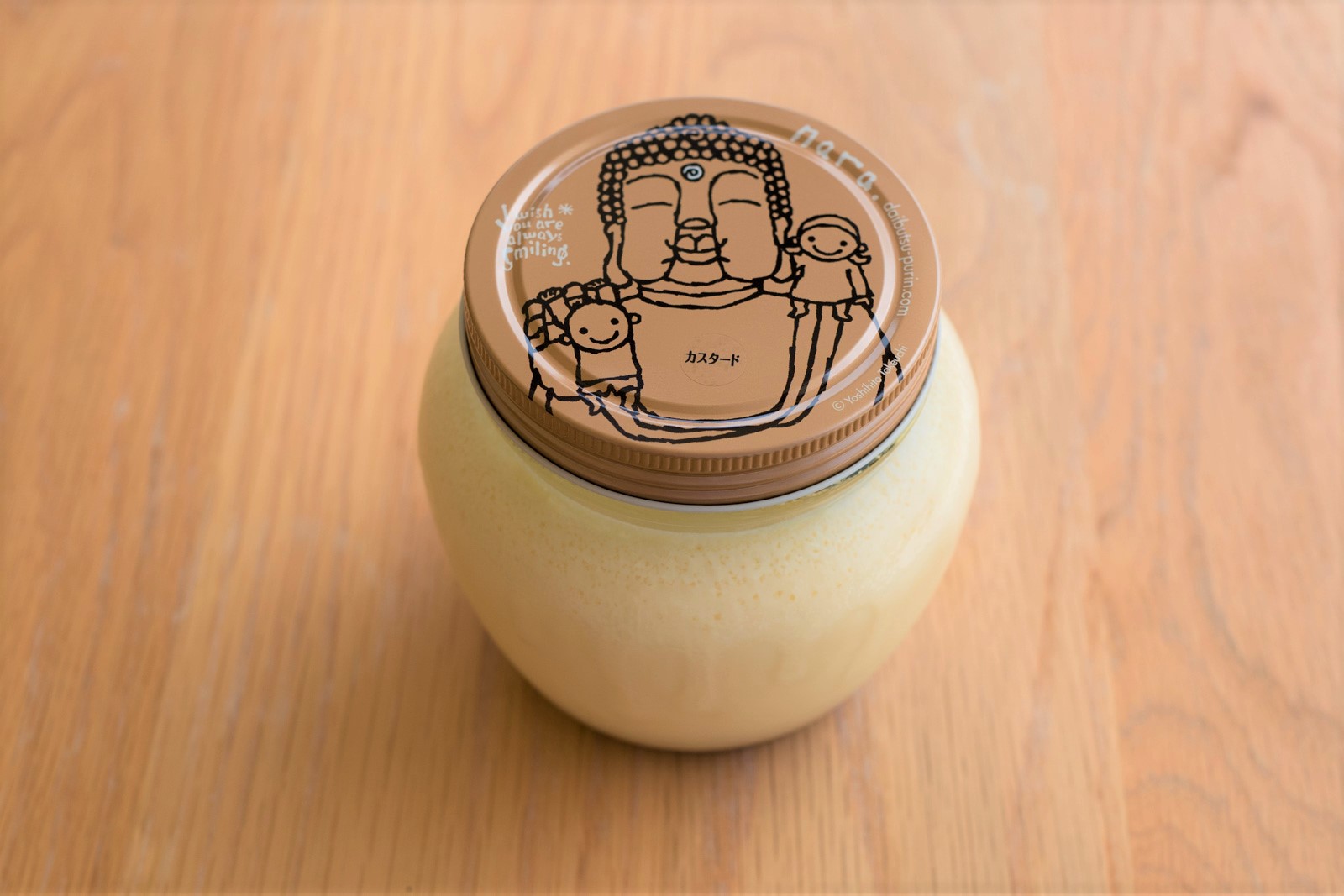 Souvenirs of Nara – Mahoroba Daibutsu Pudding – | KANSAI NARA Treasure ...